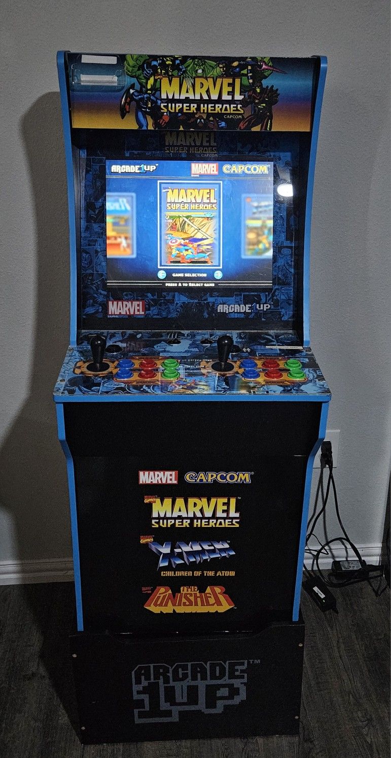 OBO Arcade1Up Marvel Super Heroes home arcade game machine. for Sale in ...