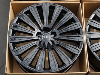 Audi 20 Inch Factory Wheels