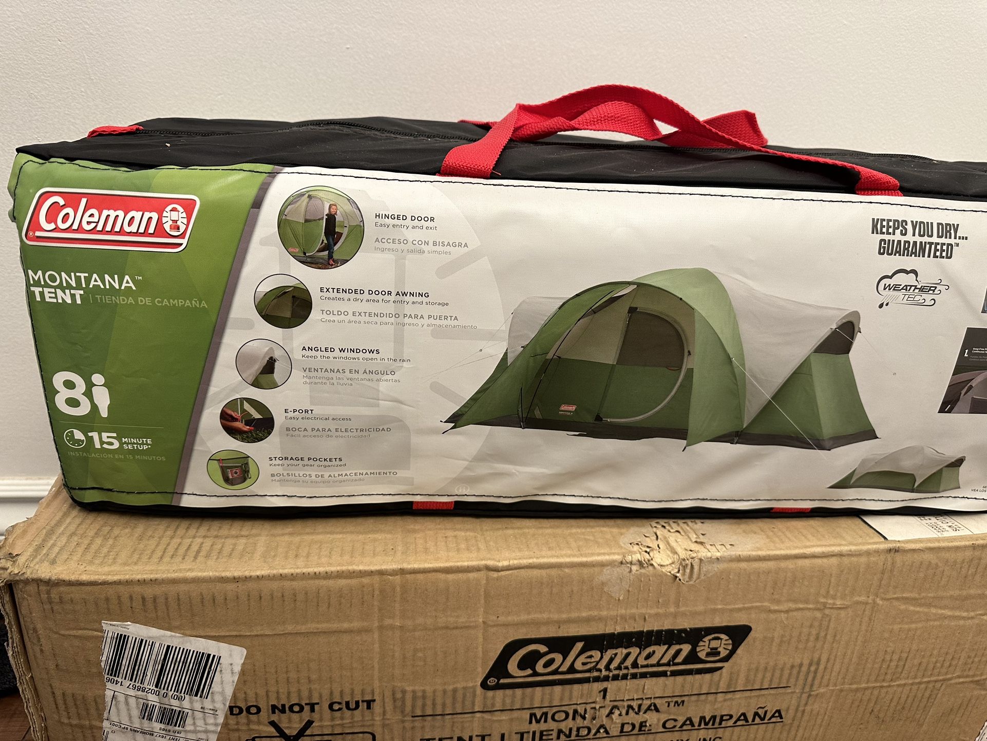 New Coleman Montana 8 Person Tent for Sale in Redlands, CA - OfferUp