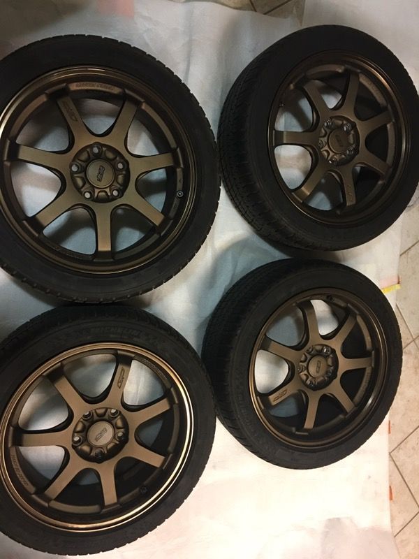 Mugen GP wheels 17x7. 5-114.3 lug pattern for Sale in Bakersfield, CA ...