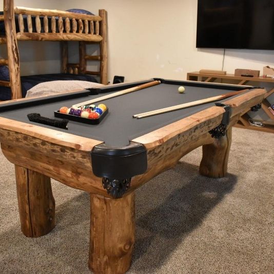 Log Pool Table