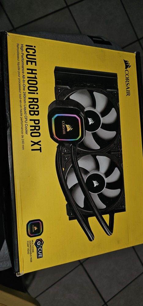 Corsair Icue H100i Rgb Pro Xt for Sale in Phoenix, AZ - OfferUp