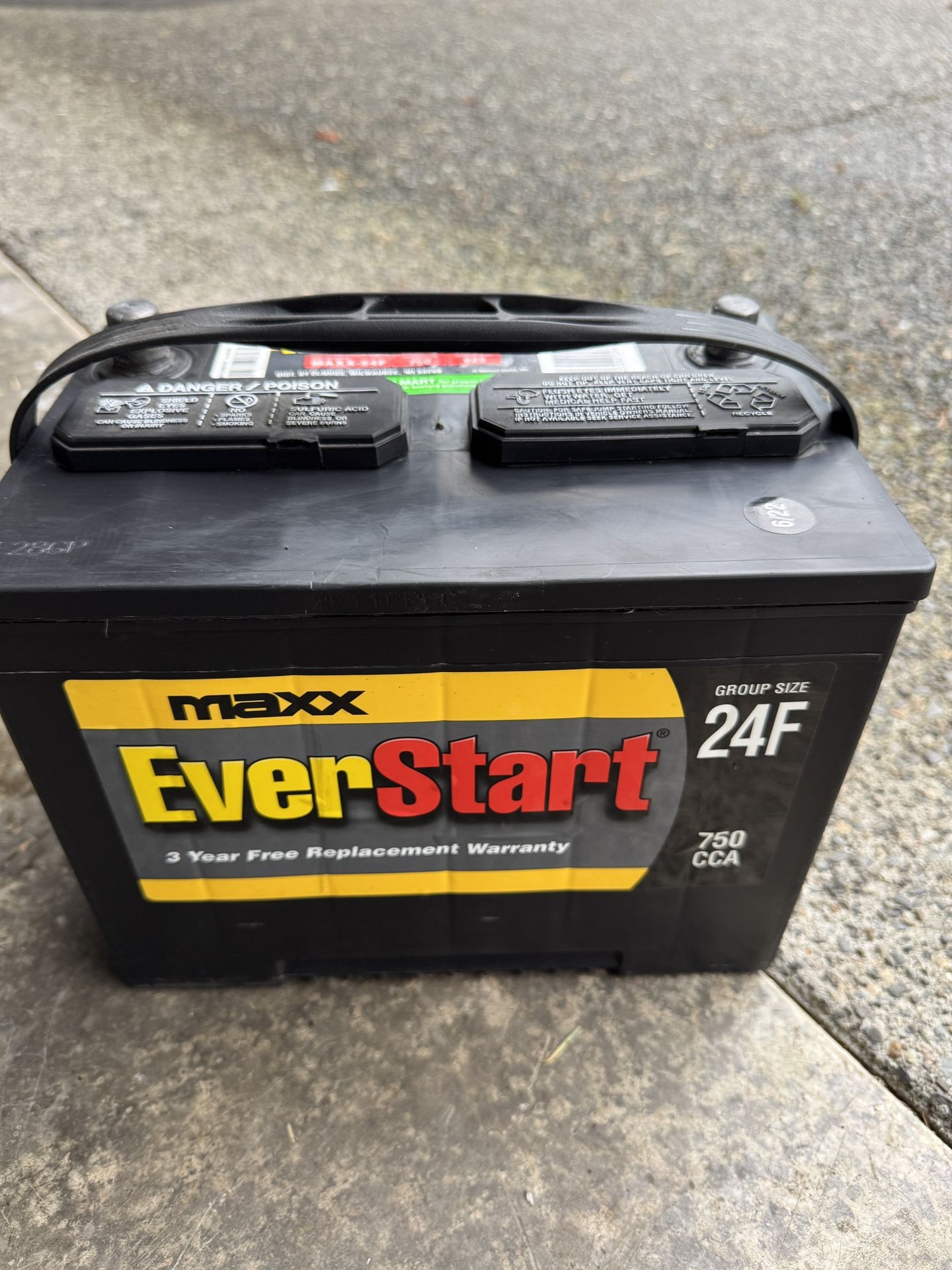 Car Battery Size 24F for Sale in Seattle, WA - OfferUp