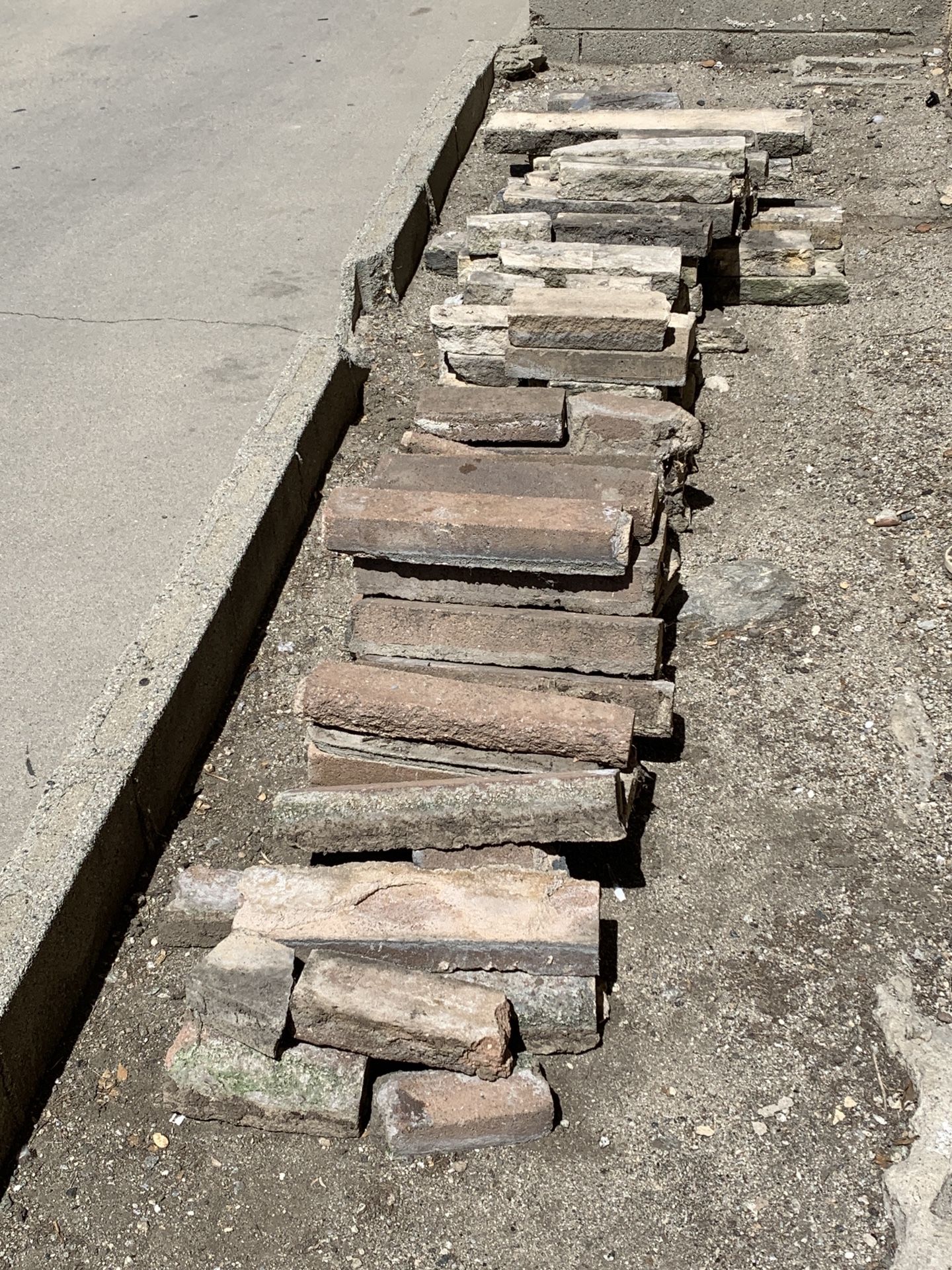 Mixed Bricks and Pavers - $50 OBO - MUST TAKE ALL for Sale in Burbank ...