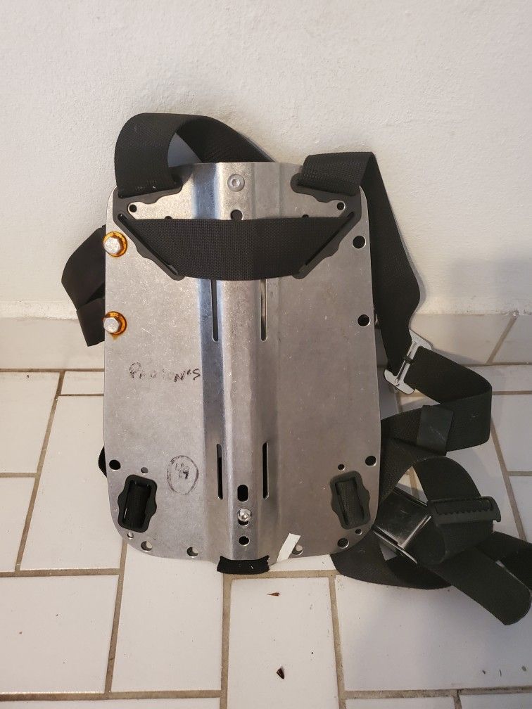Tec Scuba Diving Aluminum Back Plate for Sale in Miami, FL - OfferUp