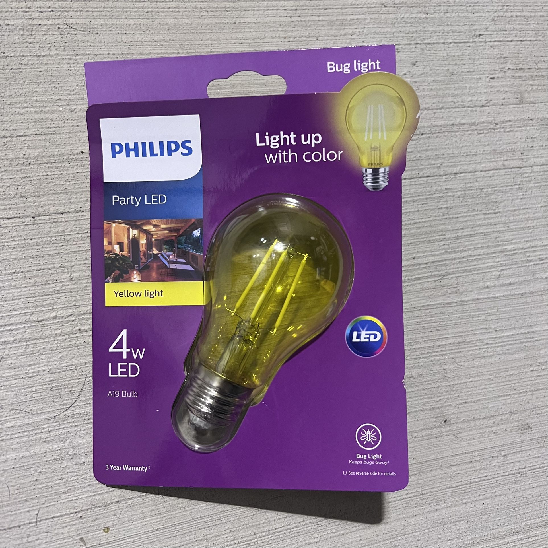 Colored Party LED Light Bulb - Yellow for Sale in Norwalk, CA - OfferUp