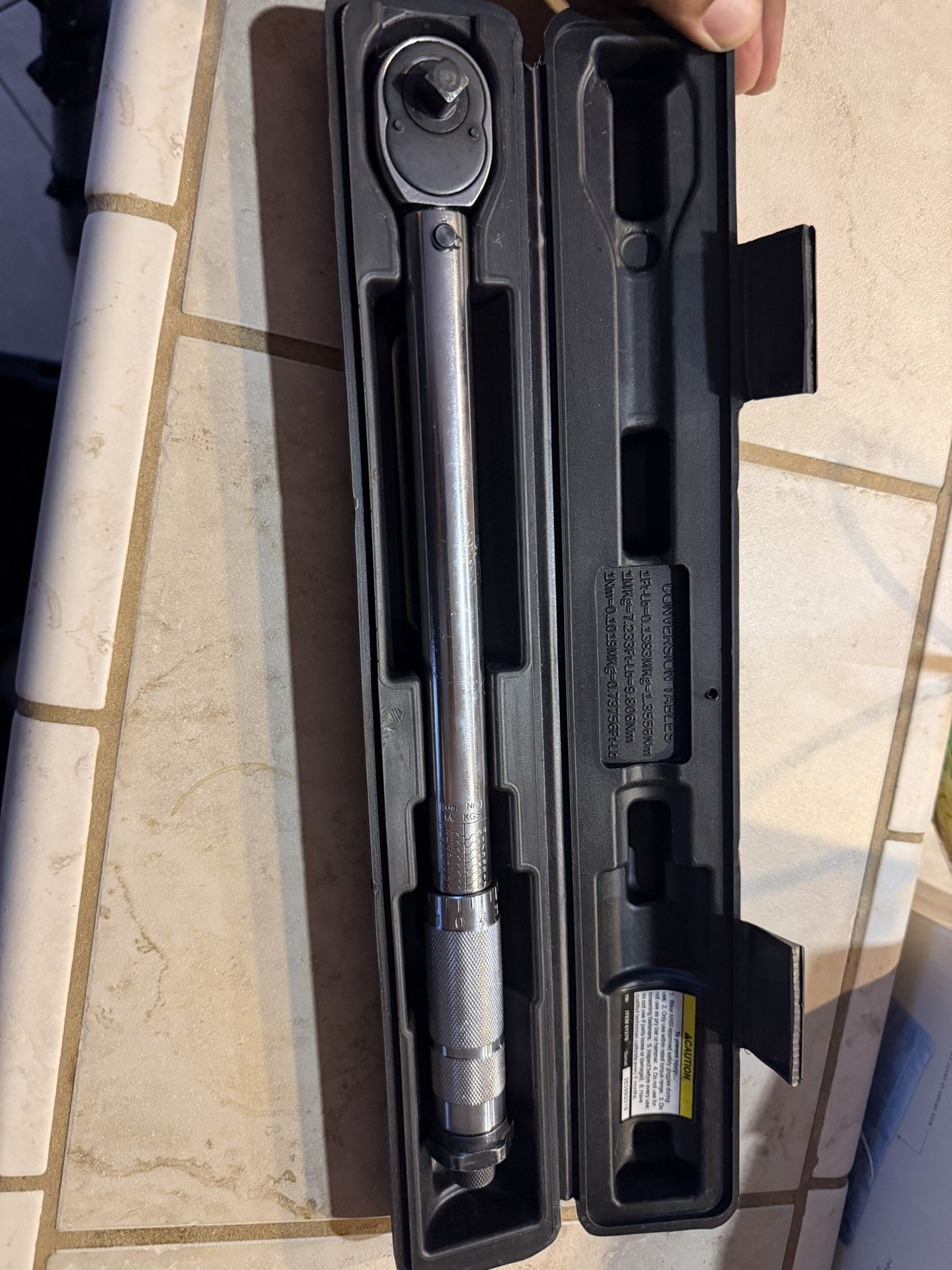 Pittsburg Torque Wrench for Sale in Desert Hot Springs, CA - OfferUp