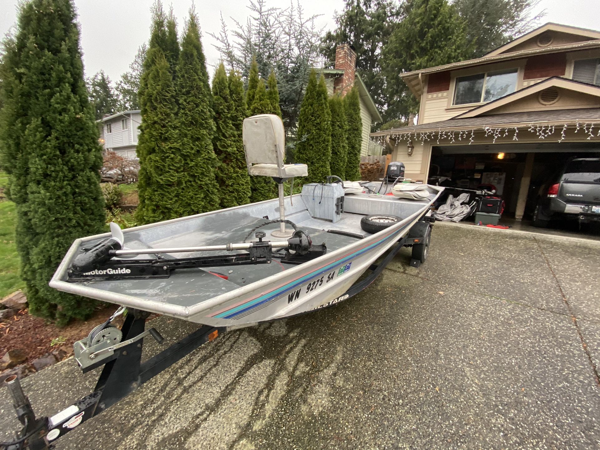 17ft Lowe aluminum Boat for Sale in Mount Vernon, WA - OfferUp