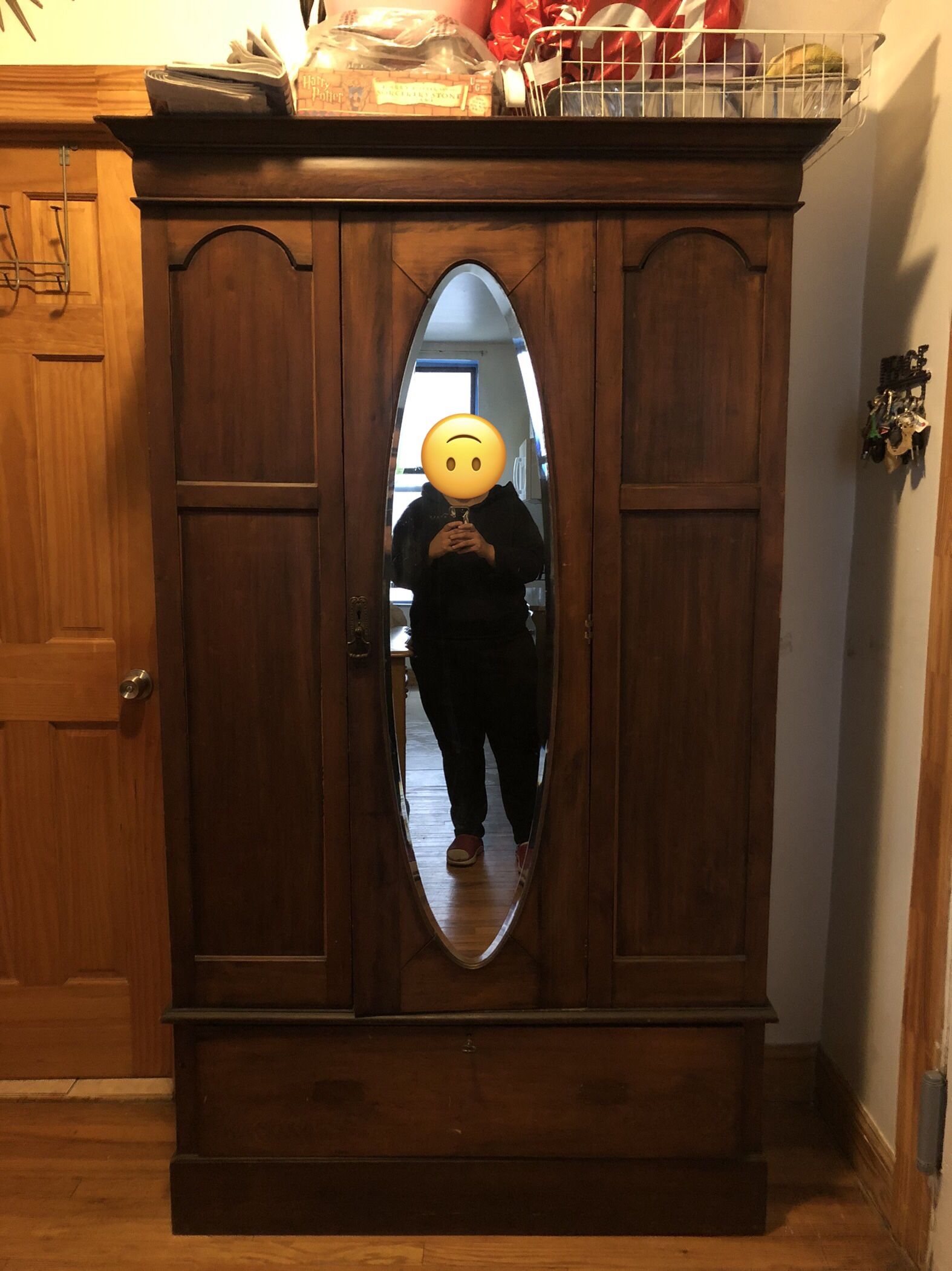 Beautiful Wooden Armoire for Sale in New York, NY - OfferUp