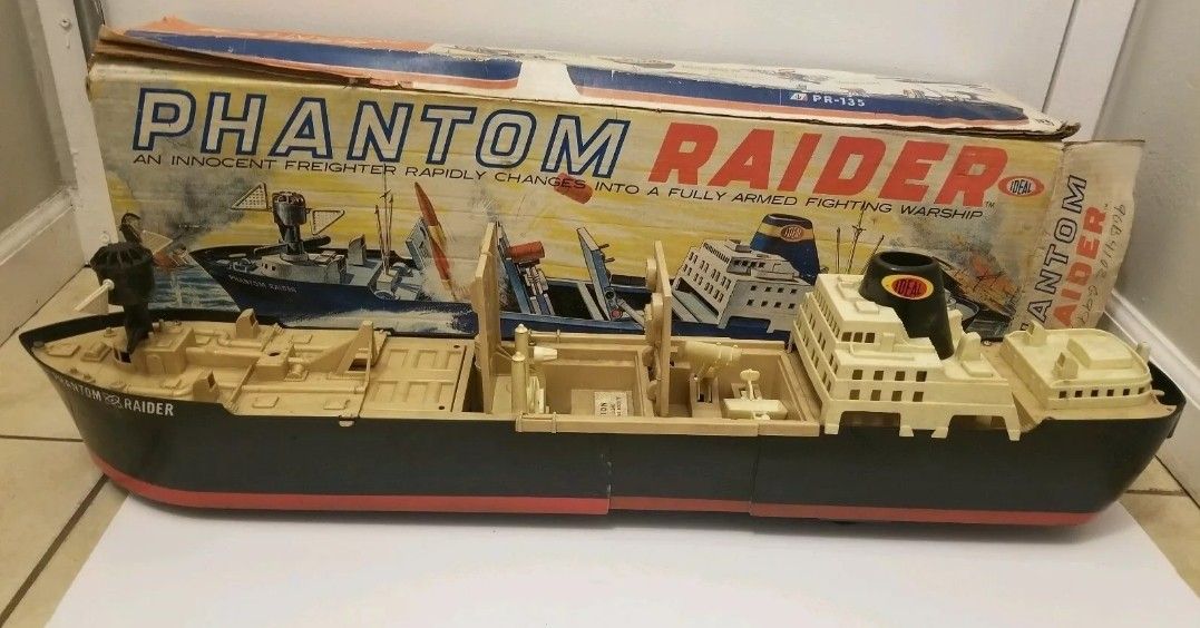 Vintage old 1960's Phantom Raider Ideal Toy With Box for Sale in St ...
