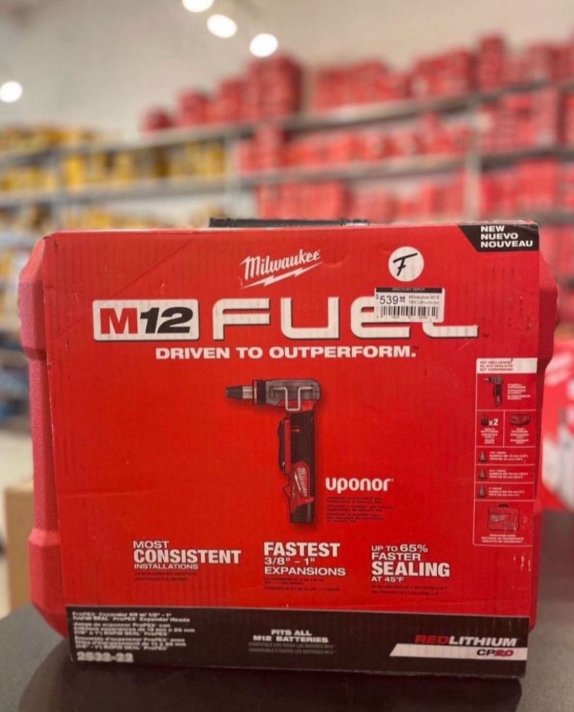 MILWAUKEE M18 M12 FUEL ProPEX Expander Tool Kit with 1/2 in. - 1 in ...