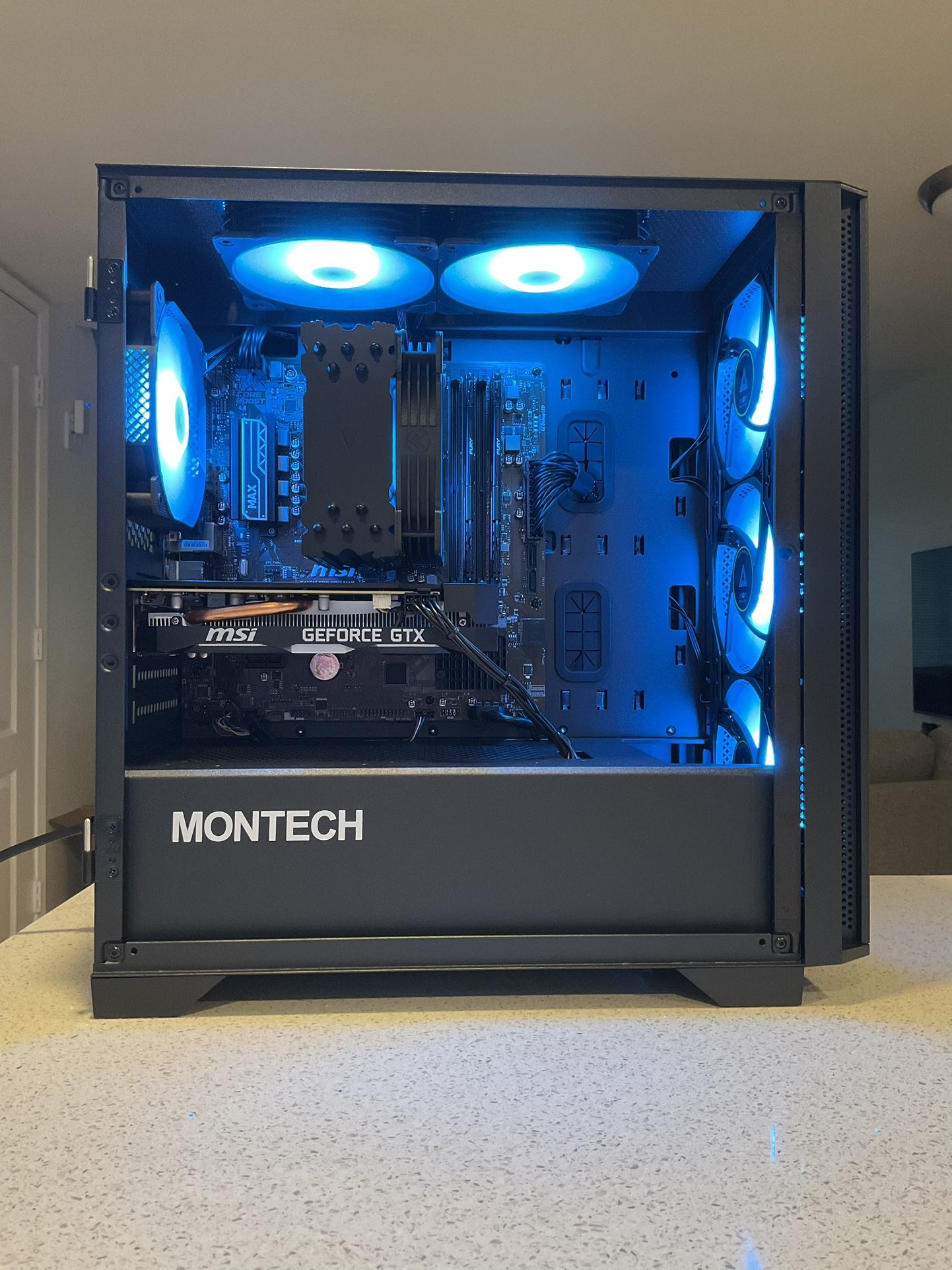 CUSTOM GAMING PC | RYZEN 5 3600 | MSI GeForce GTX 1660 Ti 6GB | 16GB ...
