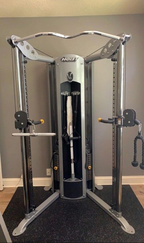 HOIST V6 FUNCTIONAL TRAINER / CABLE CROSSOVER MACHINE LIKE NEW !! for ...