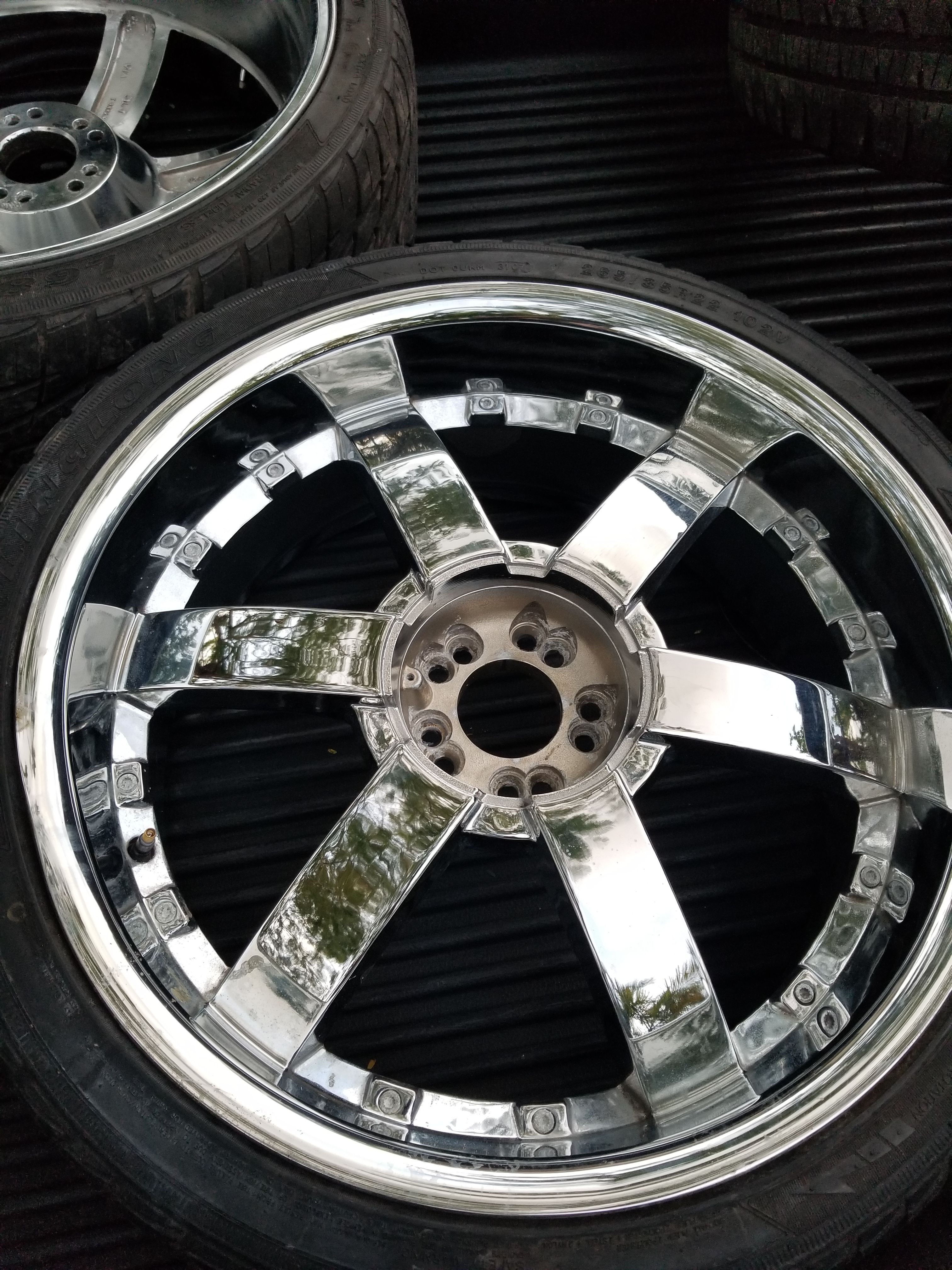 22 inch 5x4.75 velocity rims 5x120 bmw chevy s10 22s vw705 22 rims ...
