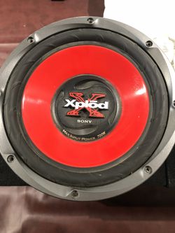 Sony Xplod Subwoofer 10 Inch