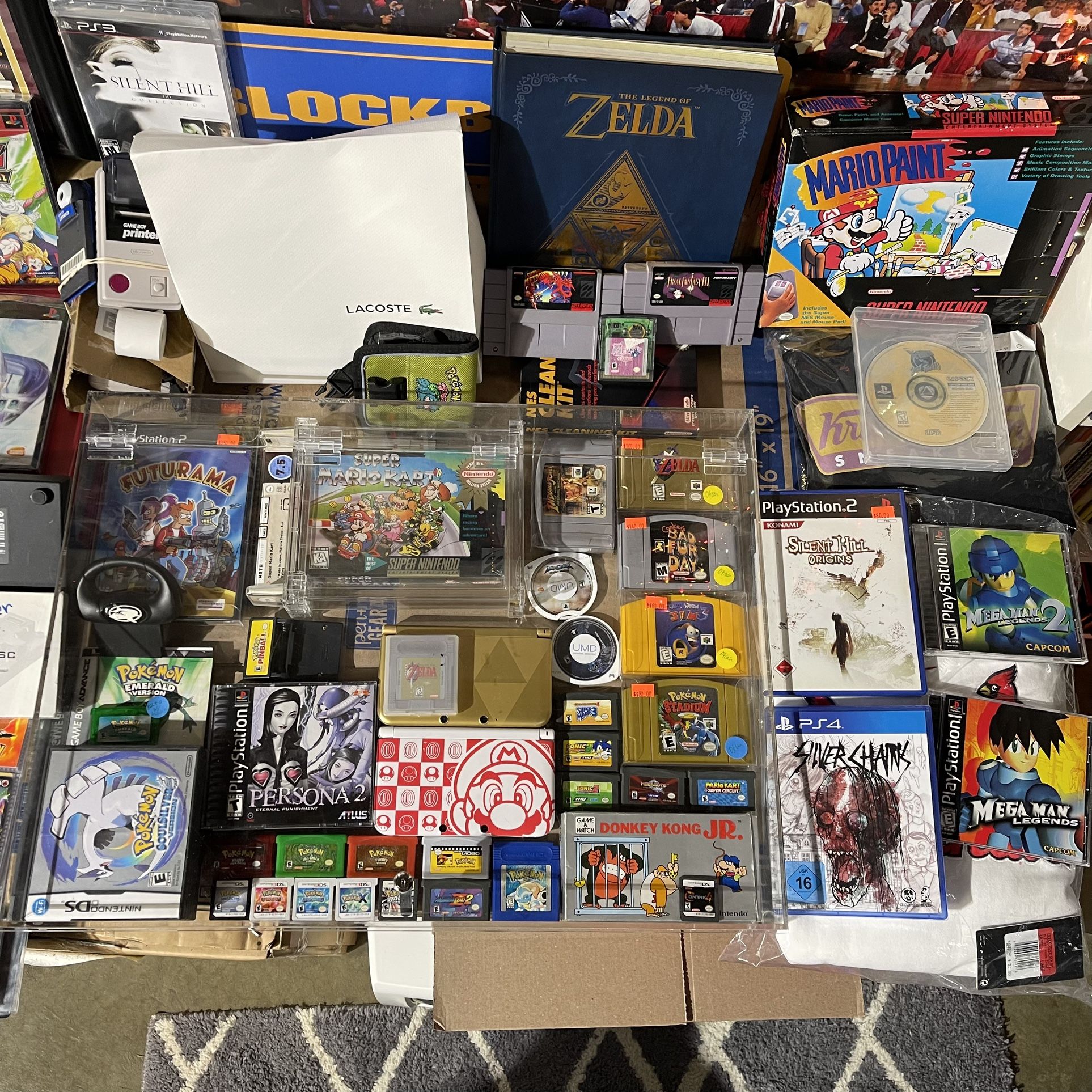 Video Game & Garage Yard Nintendo Playstation Wii Sega Xbox Atari Retro ...