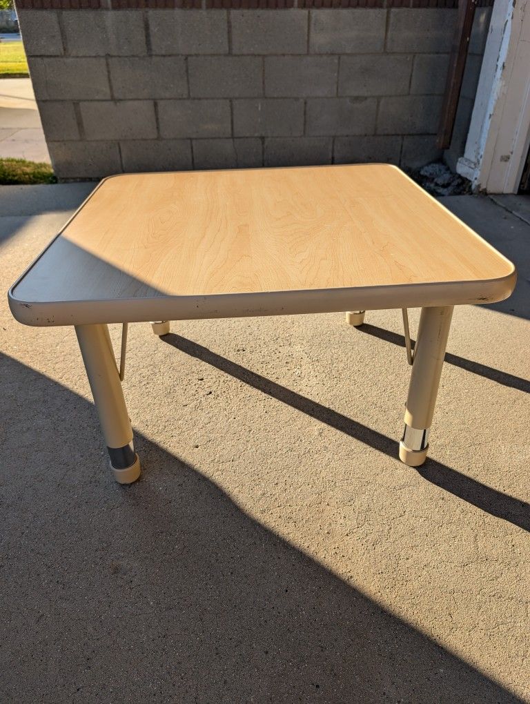 Lakeshore Learning - Heavy-Duty Adjustable Square Tables for Sale in ...