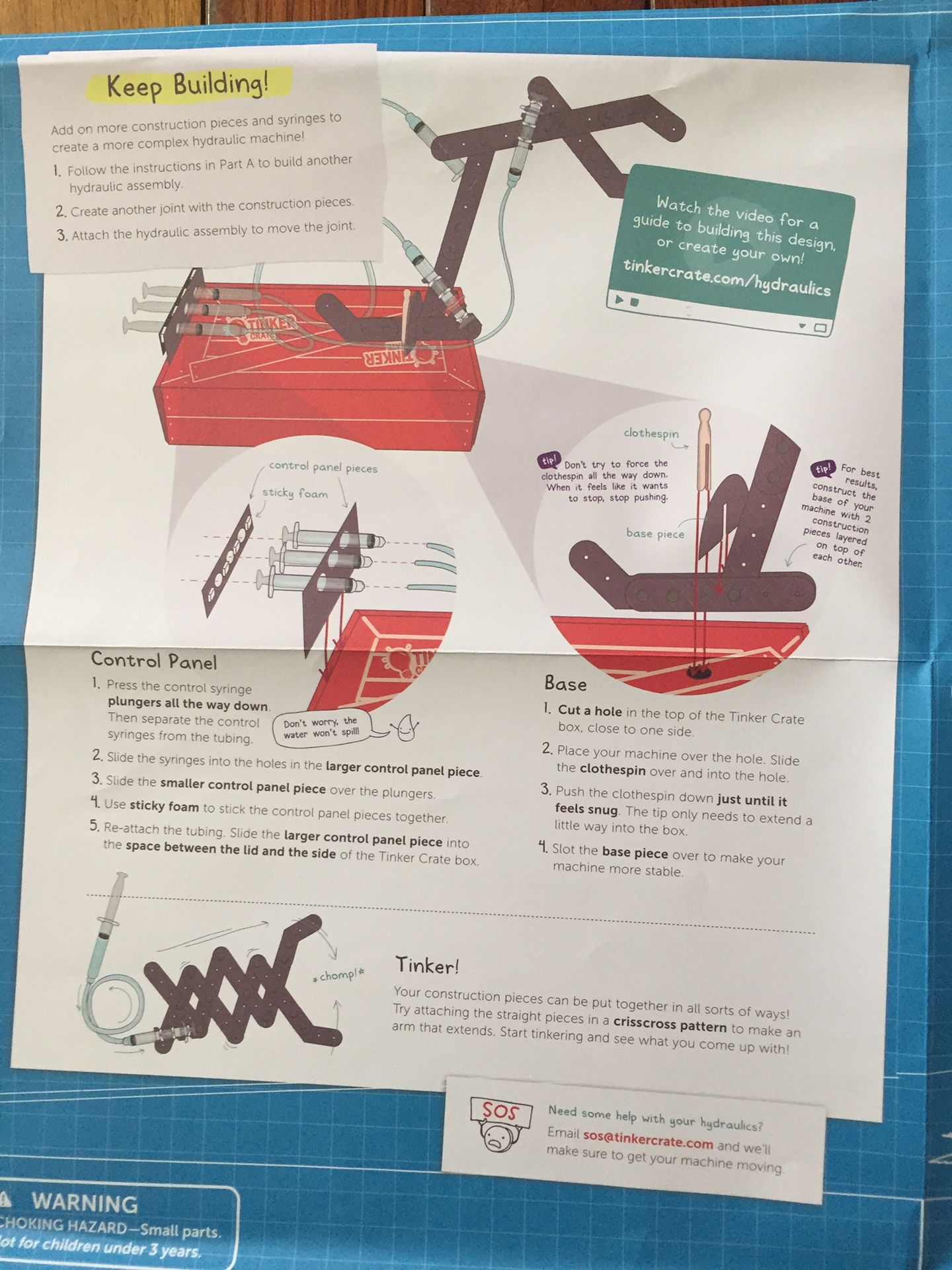 Tinker Crate Hydraulic Claw by KiwiCo for Sale in Miami, FL - OfferUp