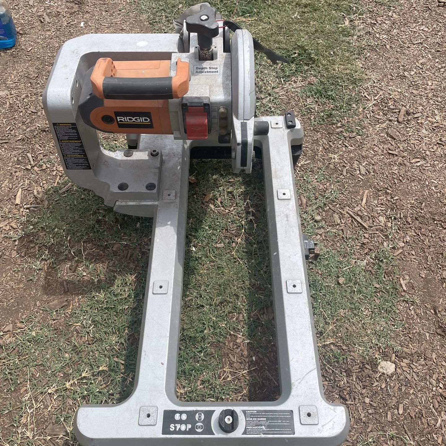 WTS2000L Ridgid Wet Tile Stone Saw With Laser Guide for Sale in Whittier CA OfferUp