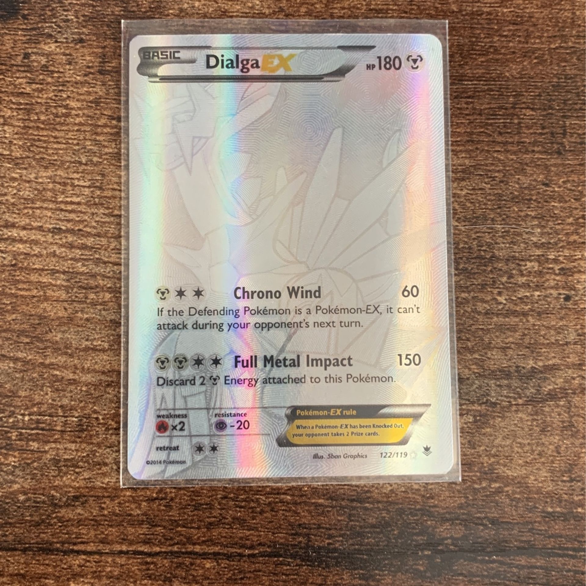 Dialga Ex Card