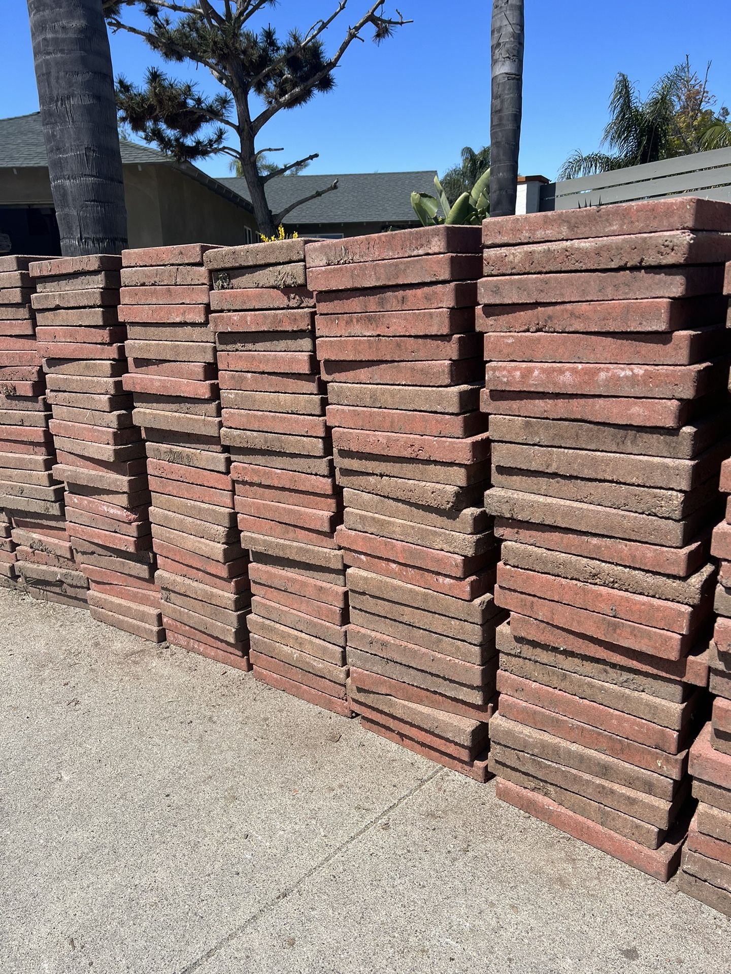 12”x12” River Red Concrete Pavers for Sale in San Marcos, CA - OfferUp
