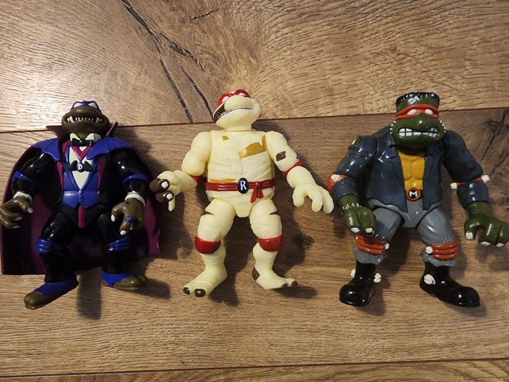UNIVERSAL MONSTERS Horror TEENAGE MUTANT NINJA TURTLES Figures TMNT ...