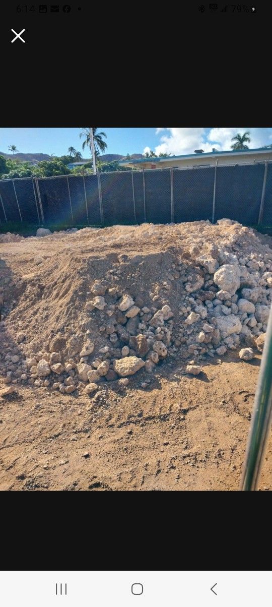 Coral Fill Material for Sale in Wahiawa, HI - OfferUp