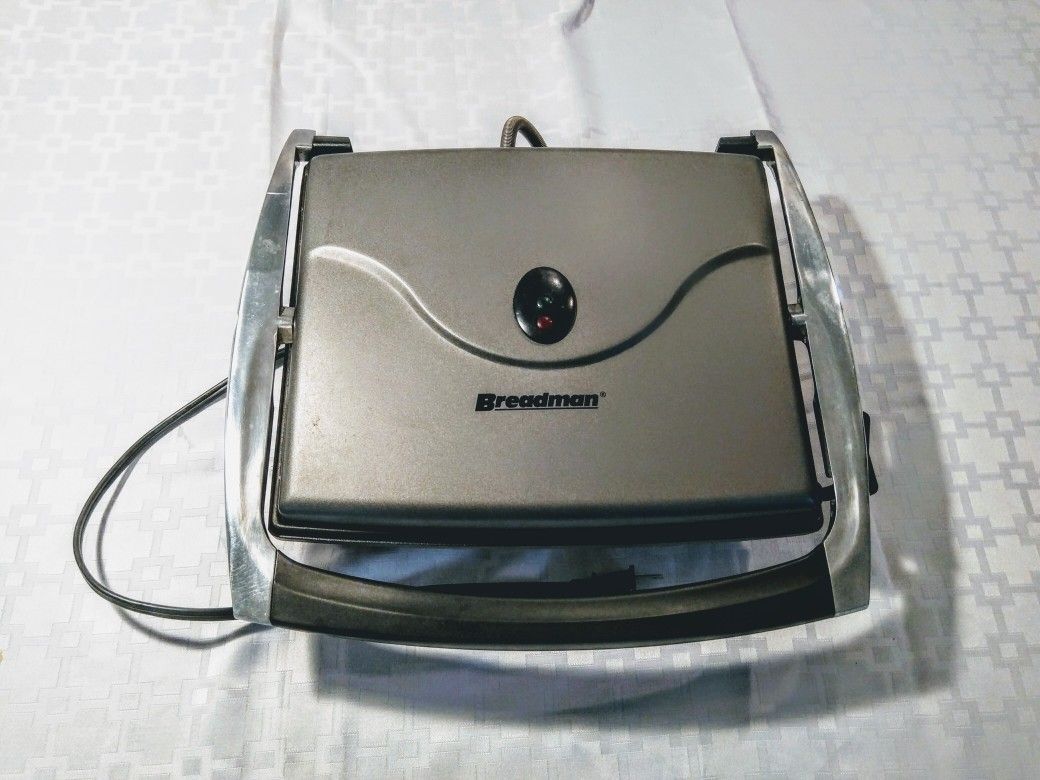 Breadman Panini Press Grill and Gourmet Sandwich Maker for Sale in Seattle, WA - OfferUp