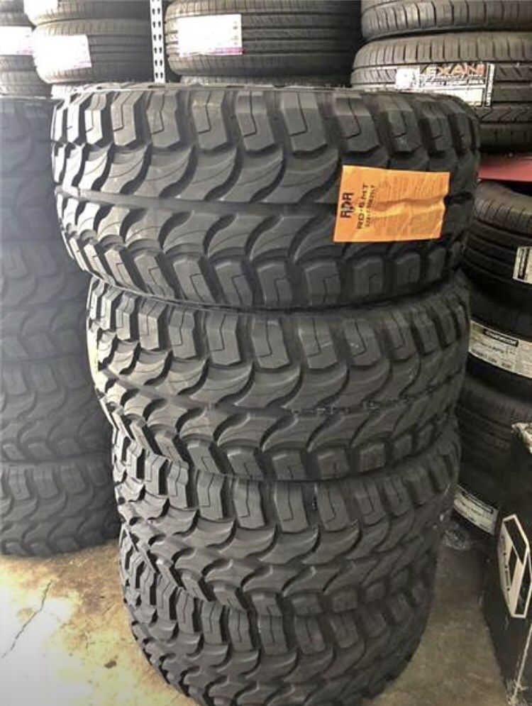 RDR MT Tires... Available in 33x12.50R20, 35X12.50R20, and many more ...