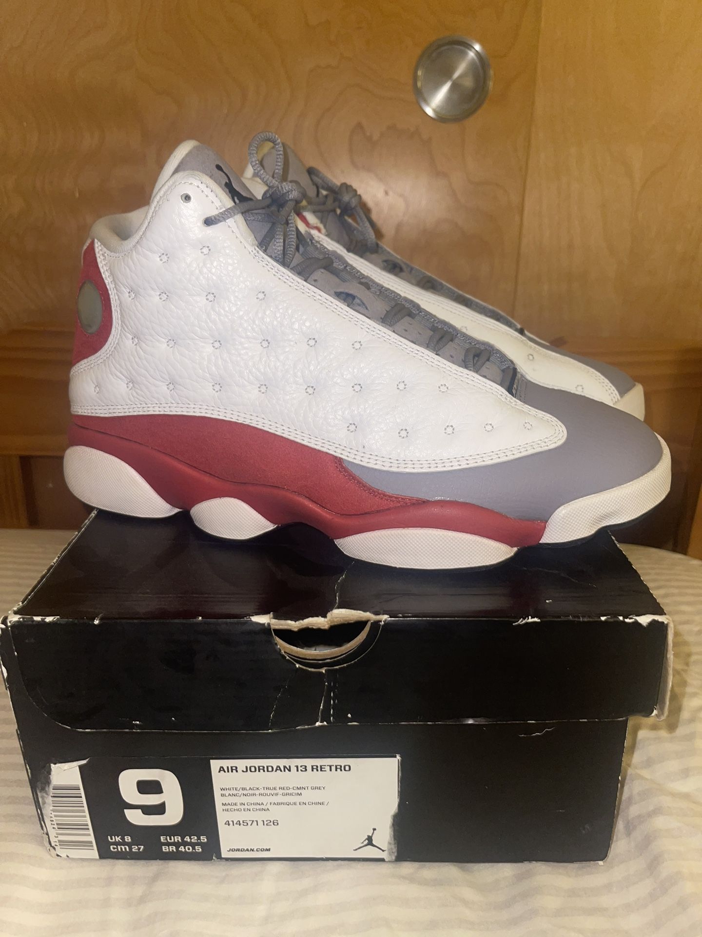 Grey Toe 13s