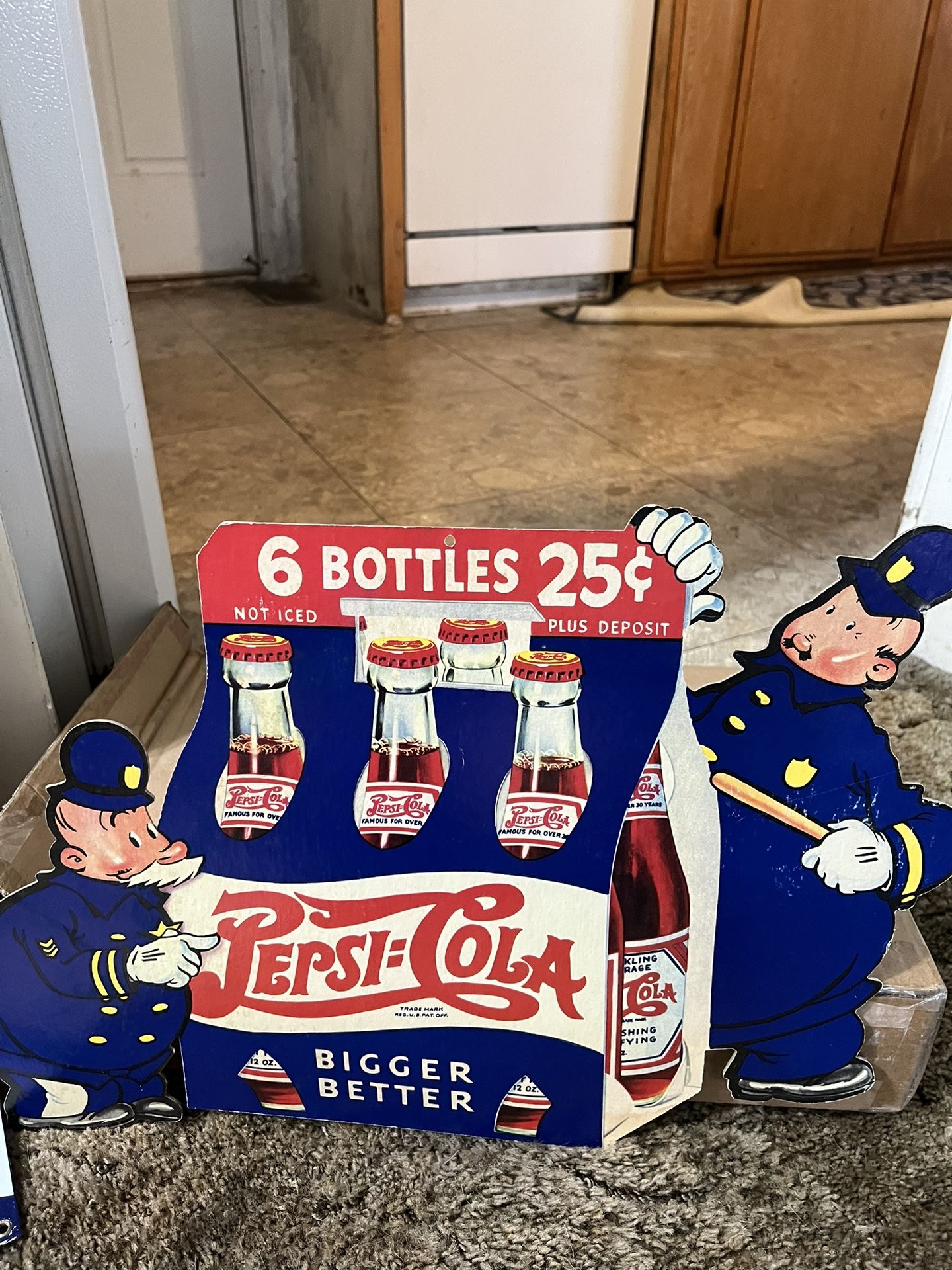 Rare Collectible Items ,Pepsi/Cola Cops 1940’s Paint &More for Sale in ...