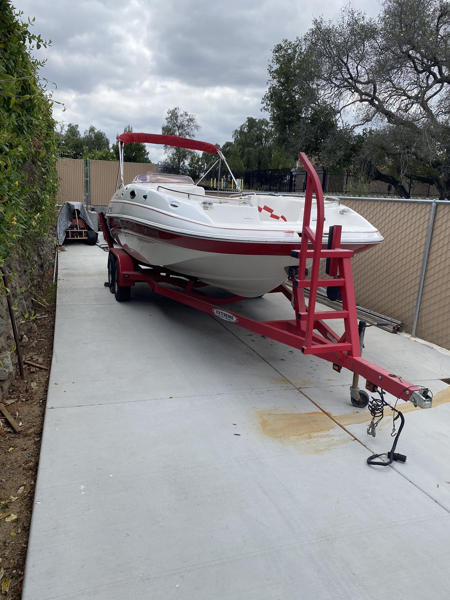 2007 Ebbtide 21’ Deck Boat With Swim Deck 5.0 Merc Brovo Outdrive for ...