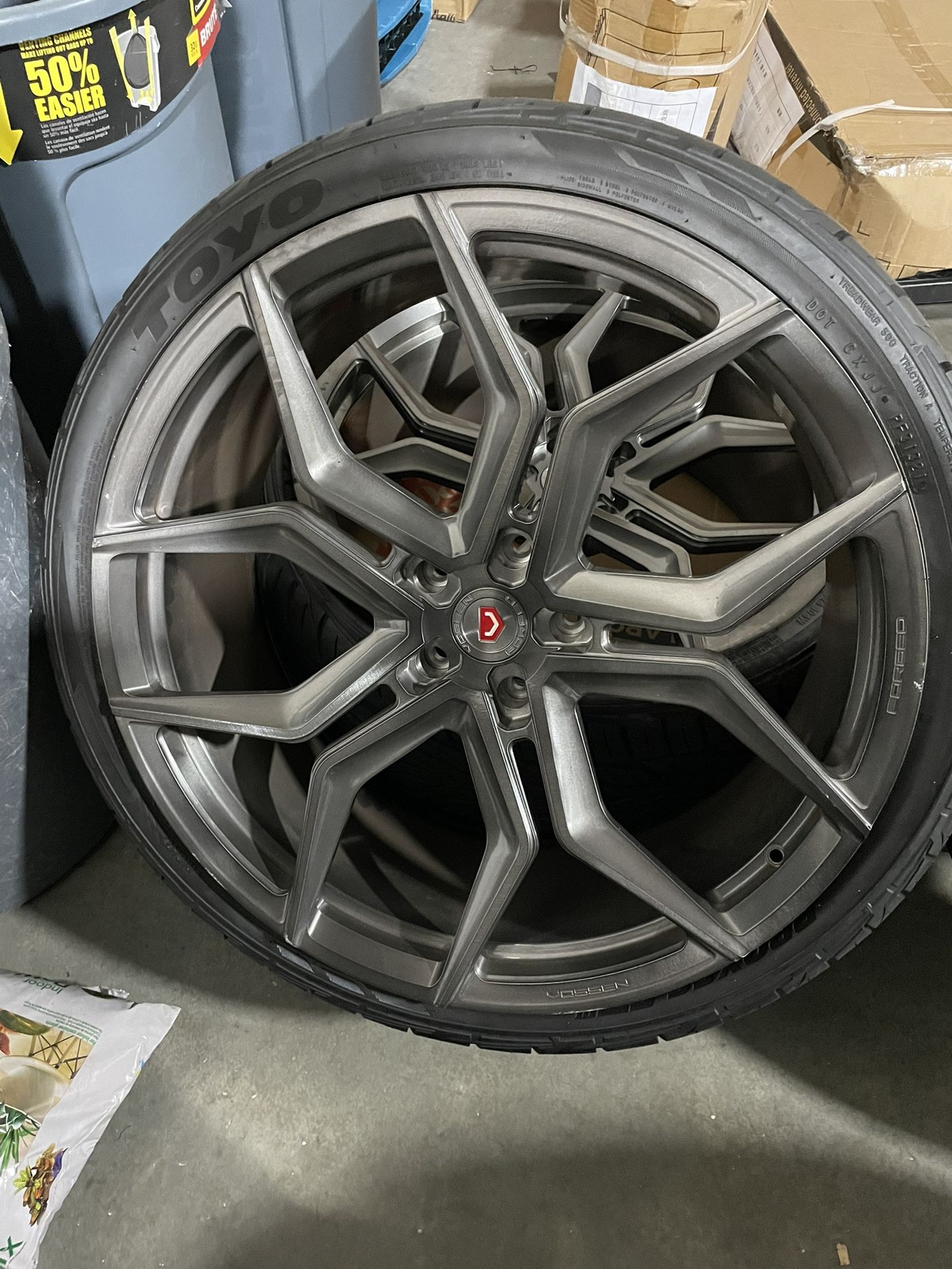 EVO -3 VOSSEN RIMS 24 INCHES WITH TOYO TIRES for Sale in Pompano Beach ...