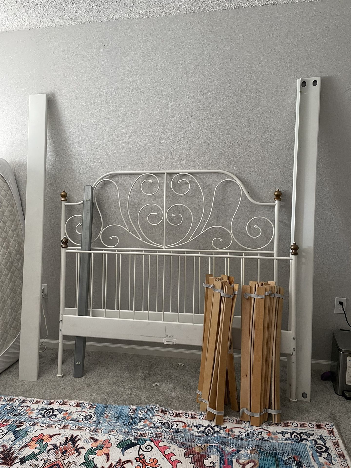 IKEA Leirvik Queen Bed Frame for Sale in Raleigh, NC - OfferUp