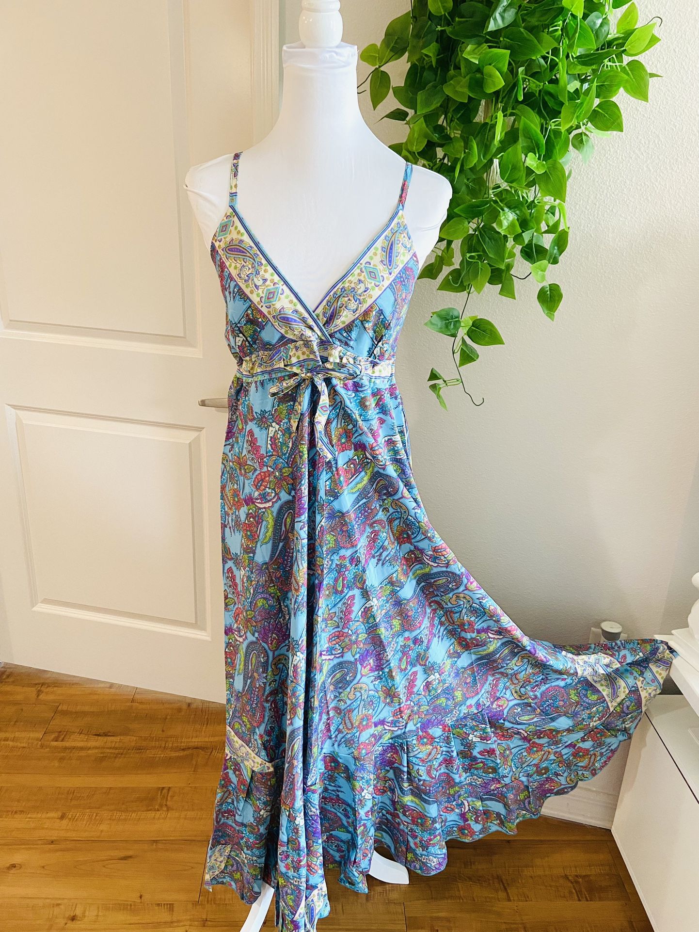 Women Ladies Boho Floral Maxi Dress Cocktail Party Evening Summer Beach ...