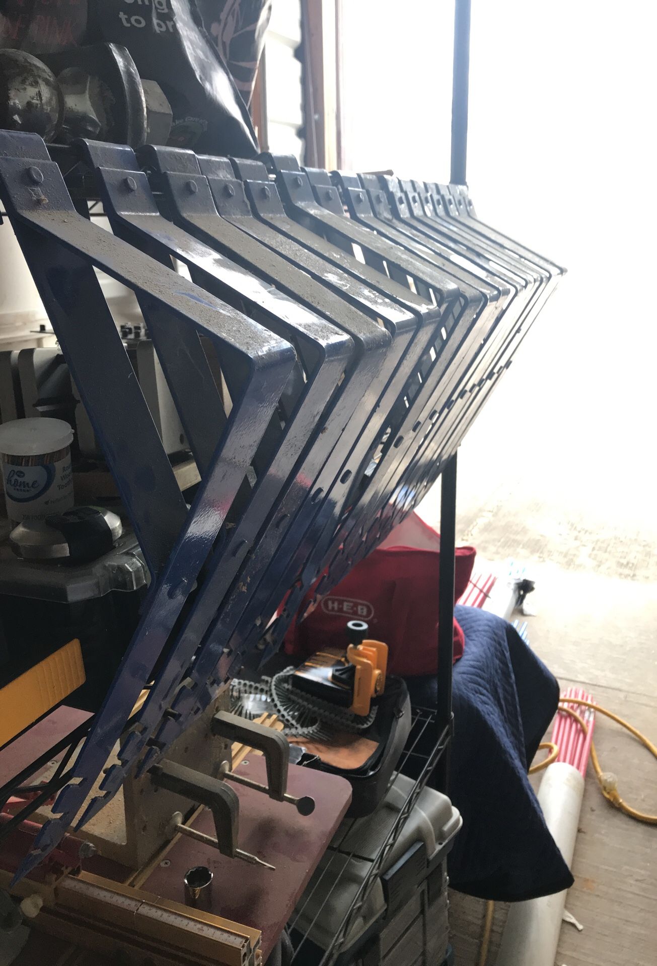 Roof jacks Durable all steel construction with 6" platform. Easy ...