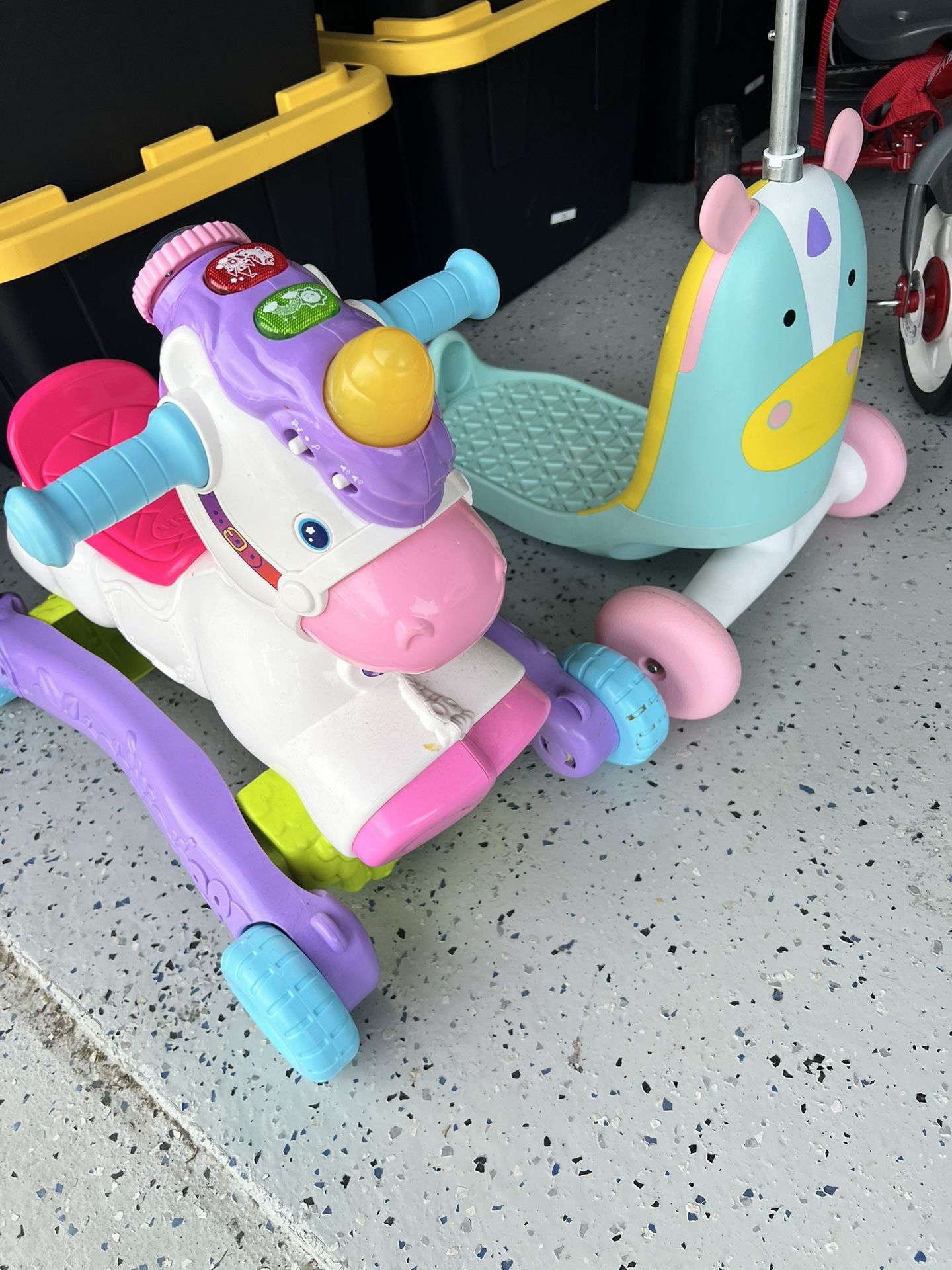 VTech Rock & Ride Unicorn & Skip Hop Scooter For Kids And Toddlers for ...