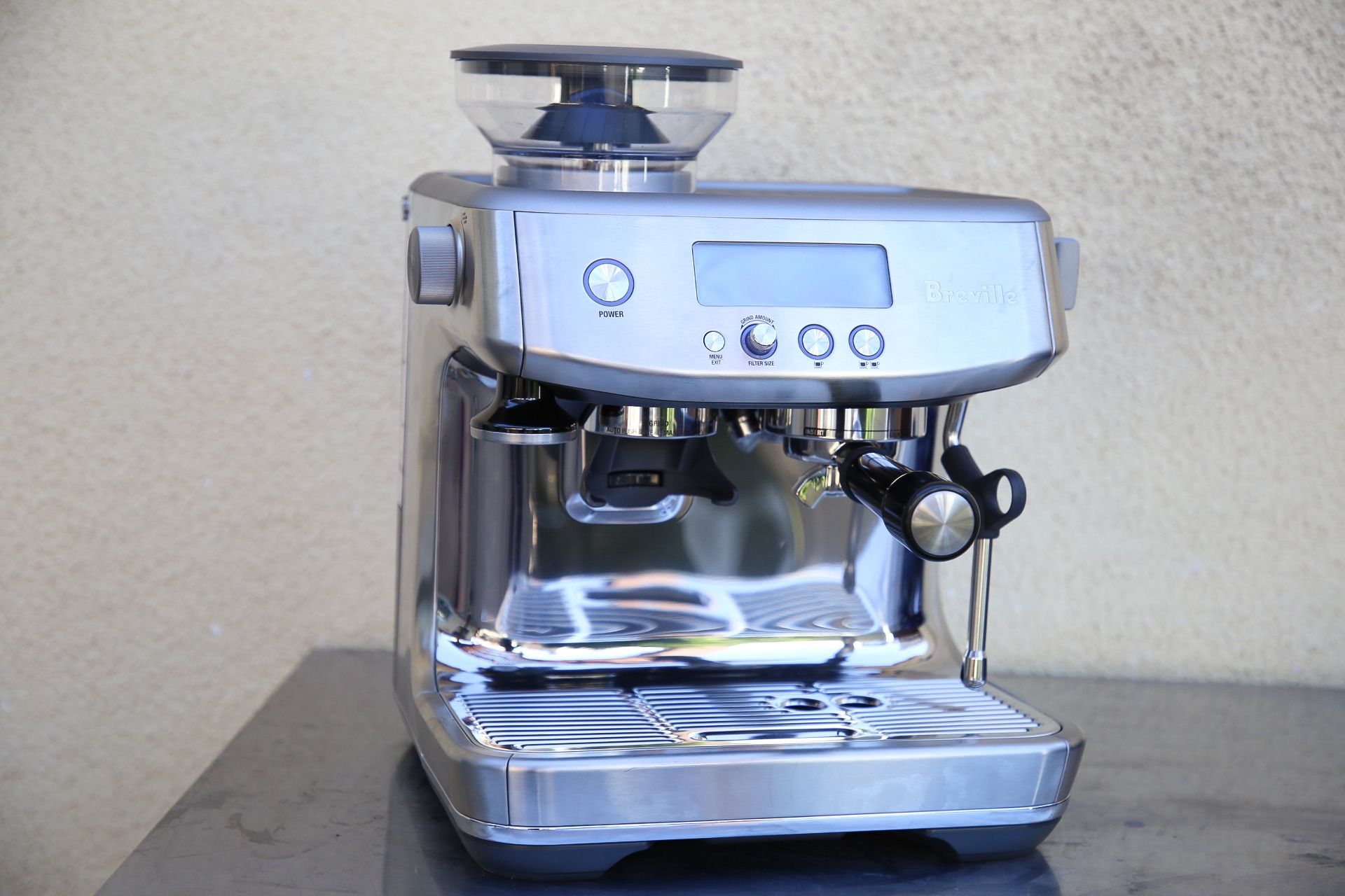 Breville The Barista Pro Espresso Coffee Machine - Stainless Steel ...