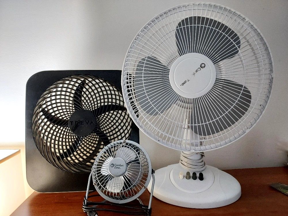 3 Different Sizes Fans - GREAT DEAL!!! MOVING SALE DEAL!!! NEEDS TO GO ...