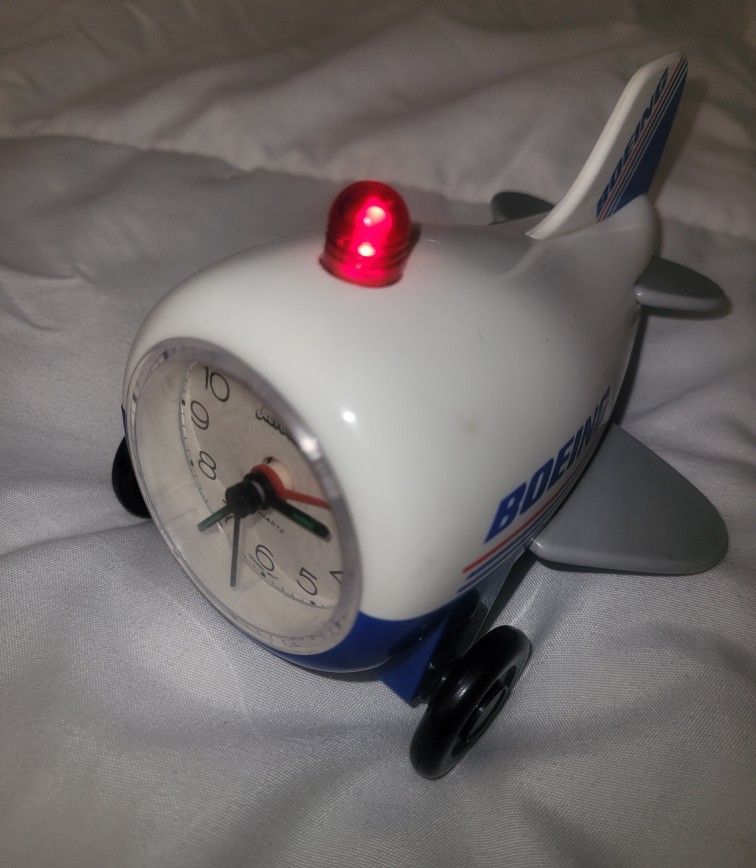 Aeroclock Boeing 737 Pudgy Dual Clock Alarm Airplane for Sale in ...