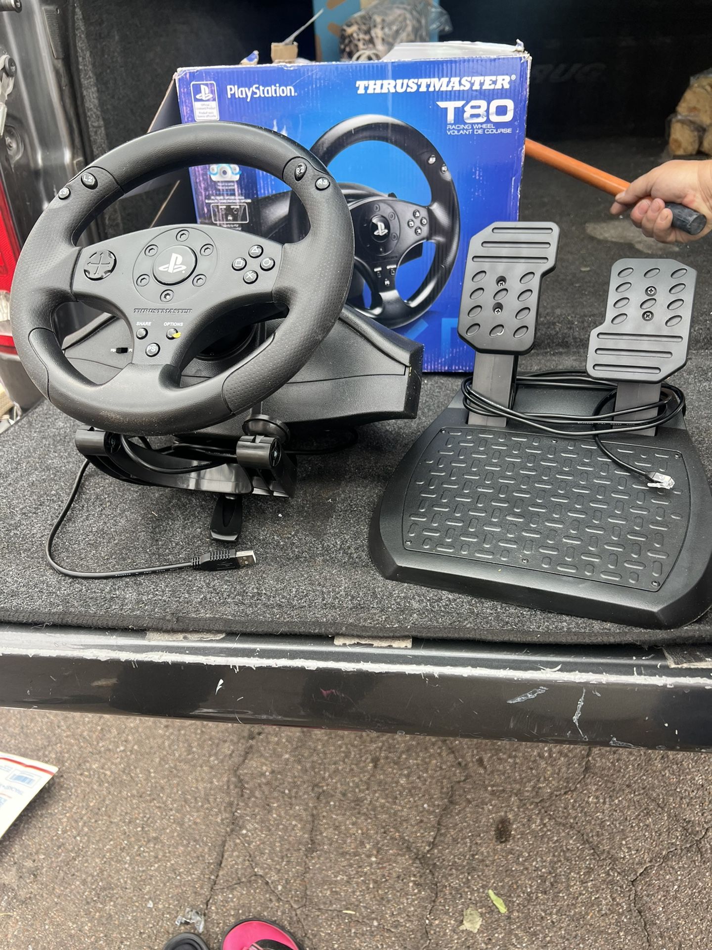 Play station Thrustmaster T80 racing wheel for Sale in Tempe, AZ - OfferUp