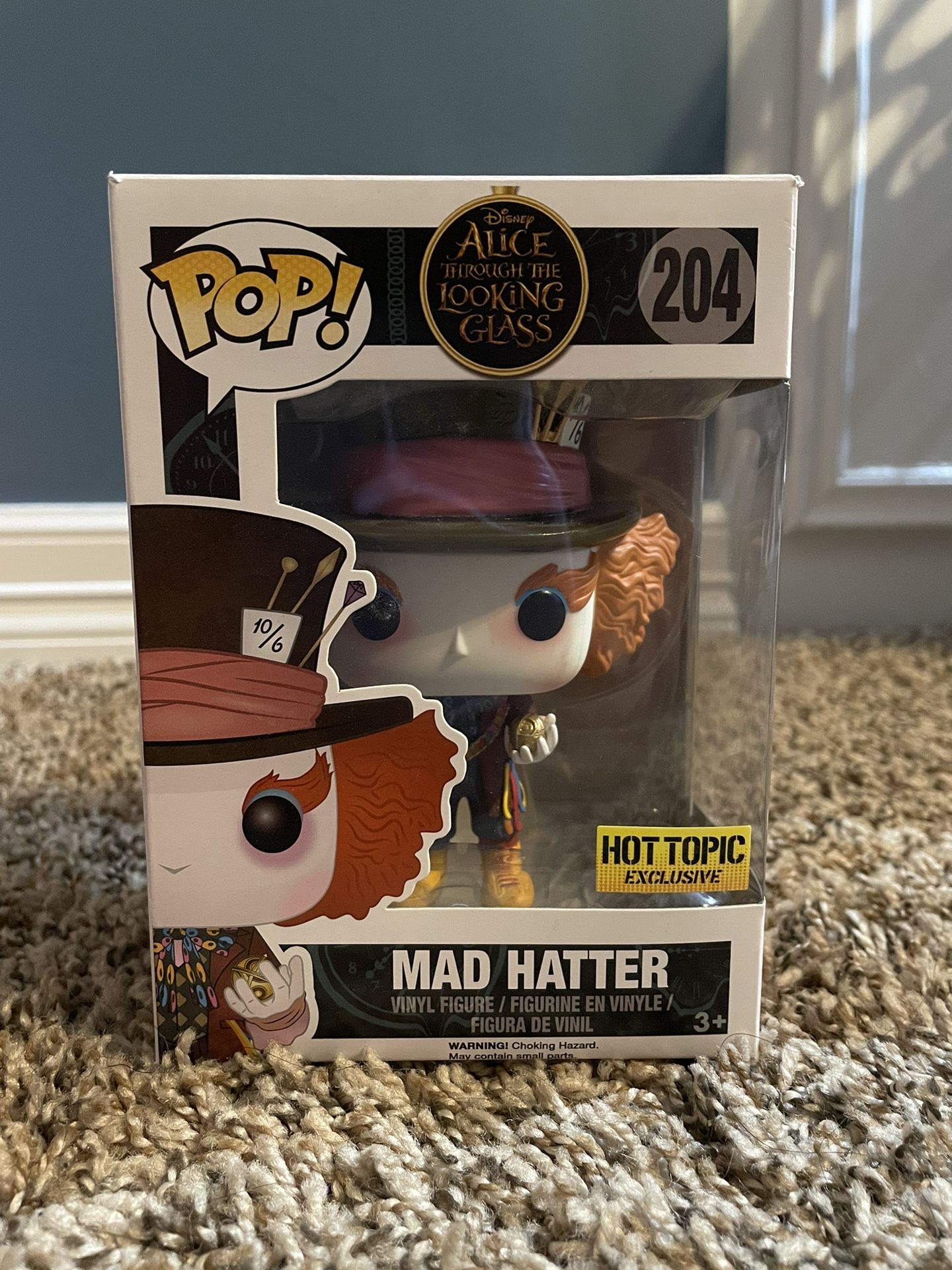 Funko Pop - Mad Hatter Hot Topic Exclusive 204 for Sale in Houston, TX ...