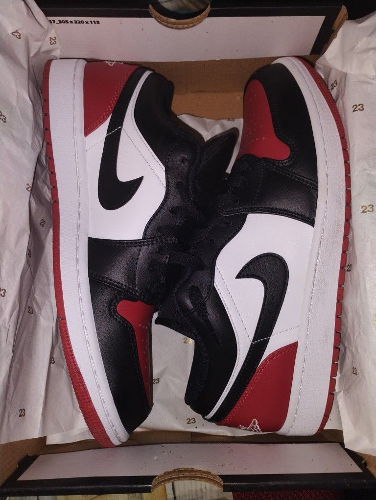 Jordan 1s Low Bread Toe for Sale in Fort Lauderdale, FL - OfferUp