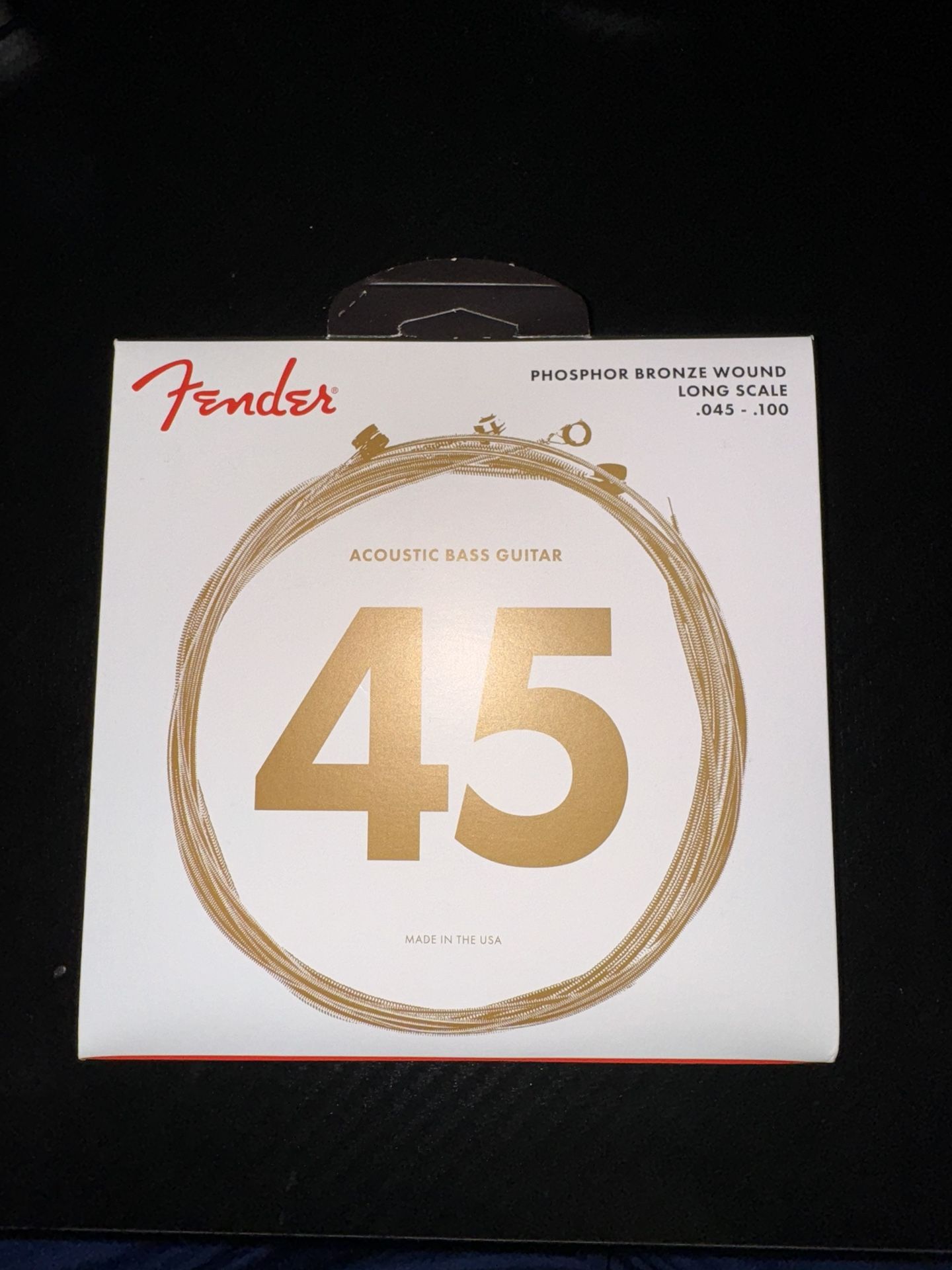 Fender Acoustic Bass Strings (Bajoloche Stings) for Sale in Montclair ...