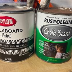 Krylon Black Latex Chalkboard Paint (1-Quart) In The Craft