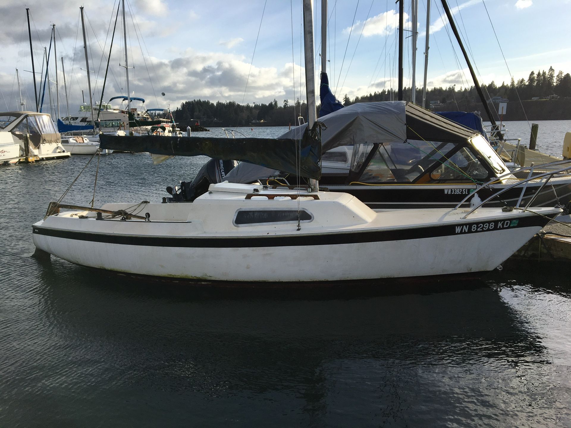 1970 Cal 21 Sailboat for Sale in Kingston, WA - OfferUp