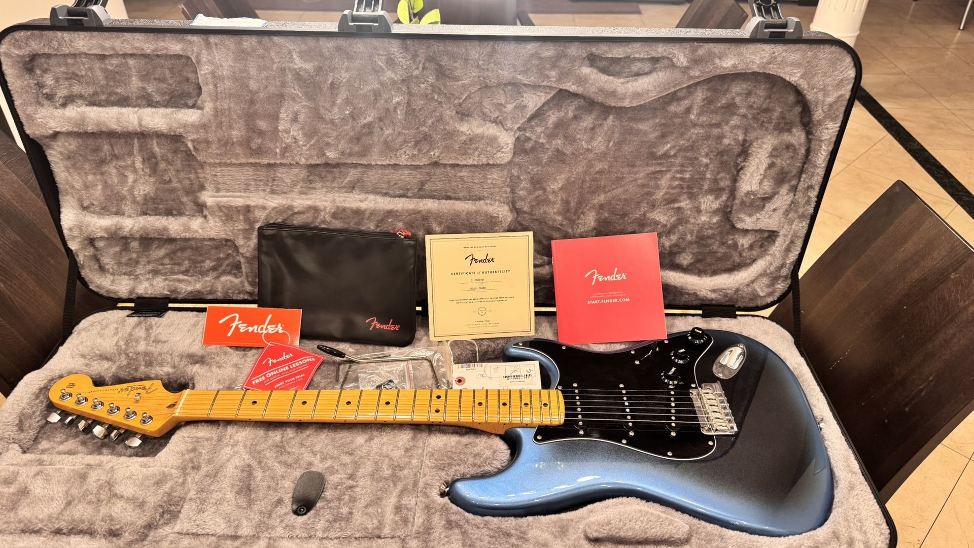 Fender American Professional II Stratocaster Dark Knight for Sale in ...