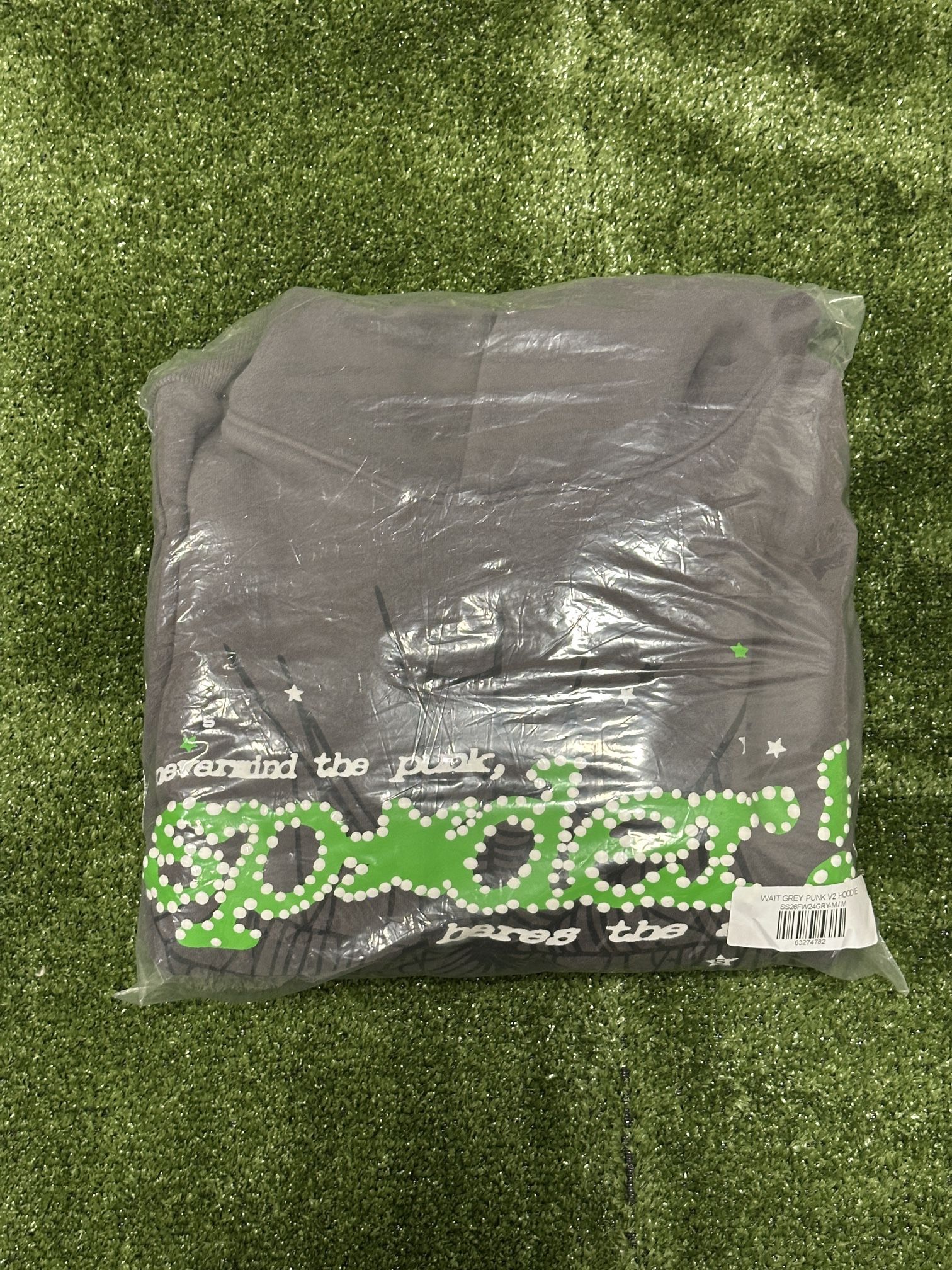 Spider Hoodie – Slate grey Web Design – Size M (Brand New) for Sale in ...