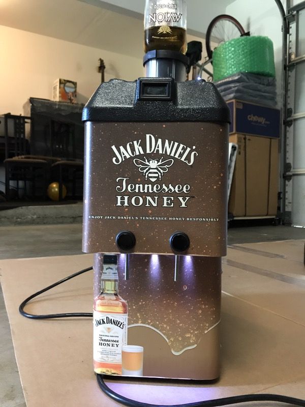 JACK DANIELS HONEY SHOT CHILLER MACHINE DISPENSER PATRON FIREBALL ...