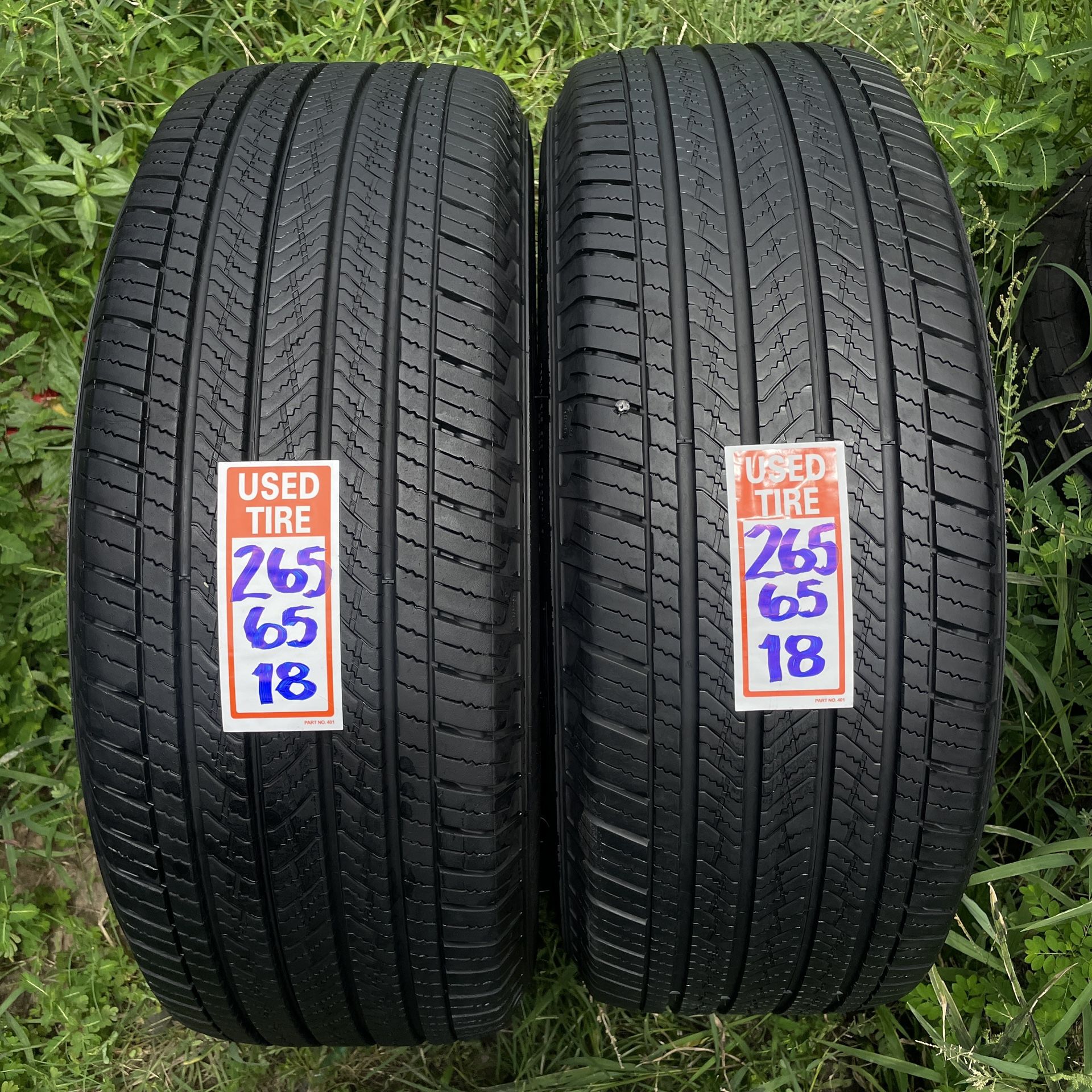 Used 265/65R18 Michelin Primacy LTX Tires for Sale in Tomball, TX - OfferUp